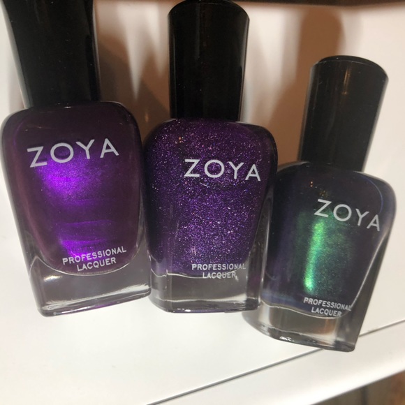 Zoya | Makeup | 3 Zoya Olivera Finley And Giada | Poshmark